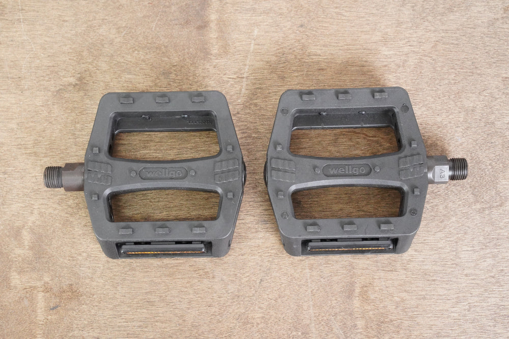 Wellgo Flat Platform Road MTB Pedals 397g – Elevate Cycling