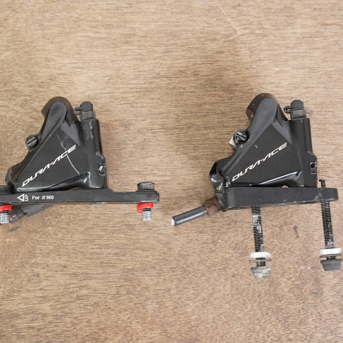 Shimano Dura-Ace BR-R9170 Hydraulic Flat Mount Disc Brake Calipers 917 ...