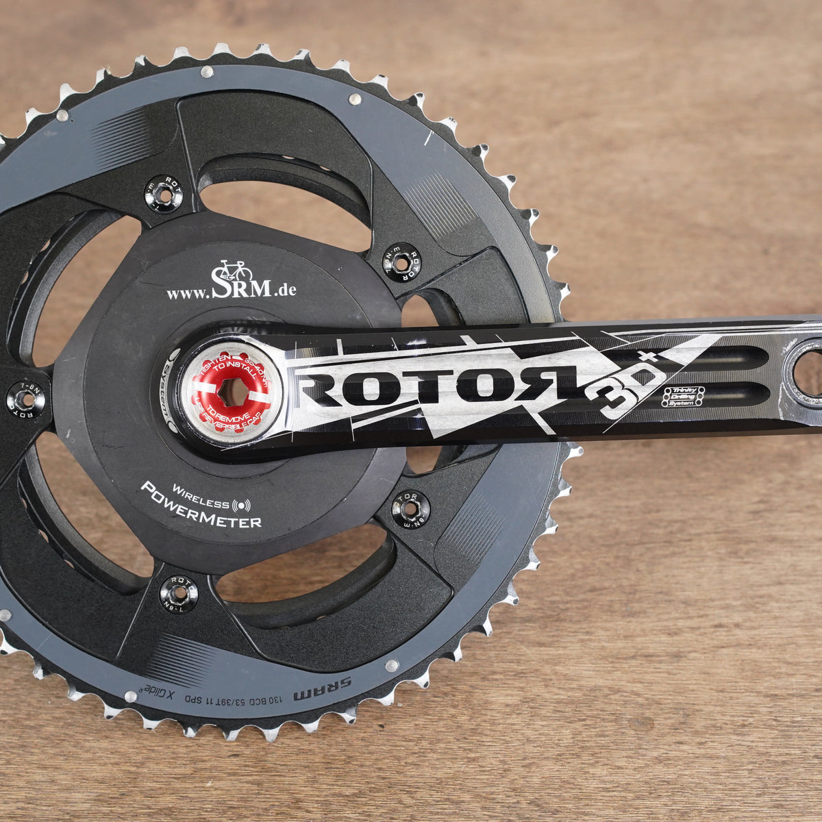 175mm 53/39T Rotor 3D+ SRM Power Meter Crankset – Elevate Cycling