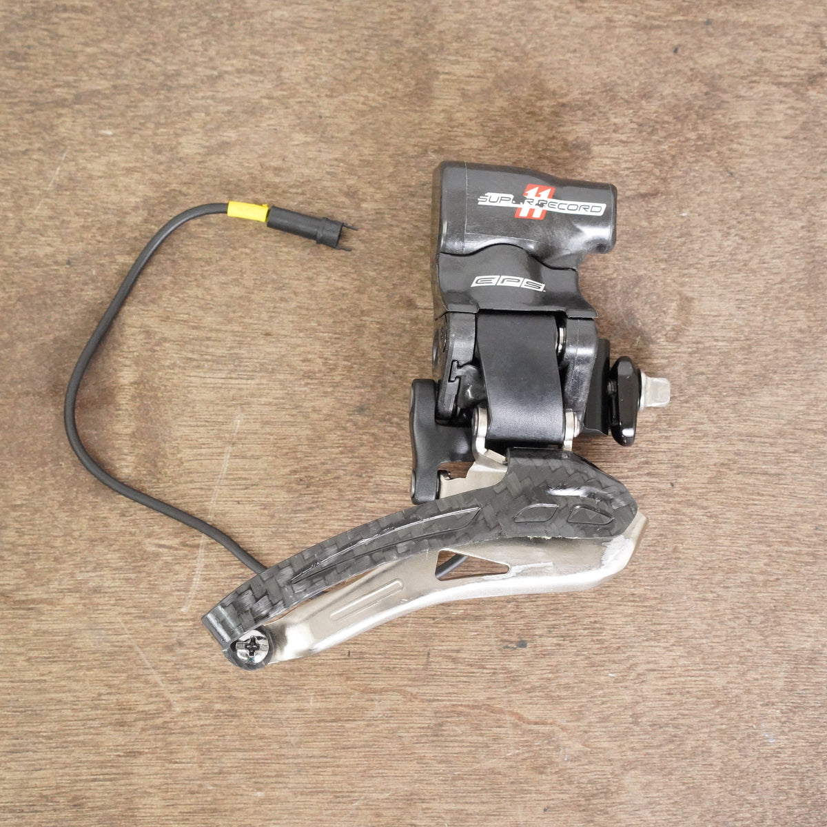 Campagnolo Super Record EPS 11 Speed Electronic Braze-On Front Deraill ...