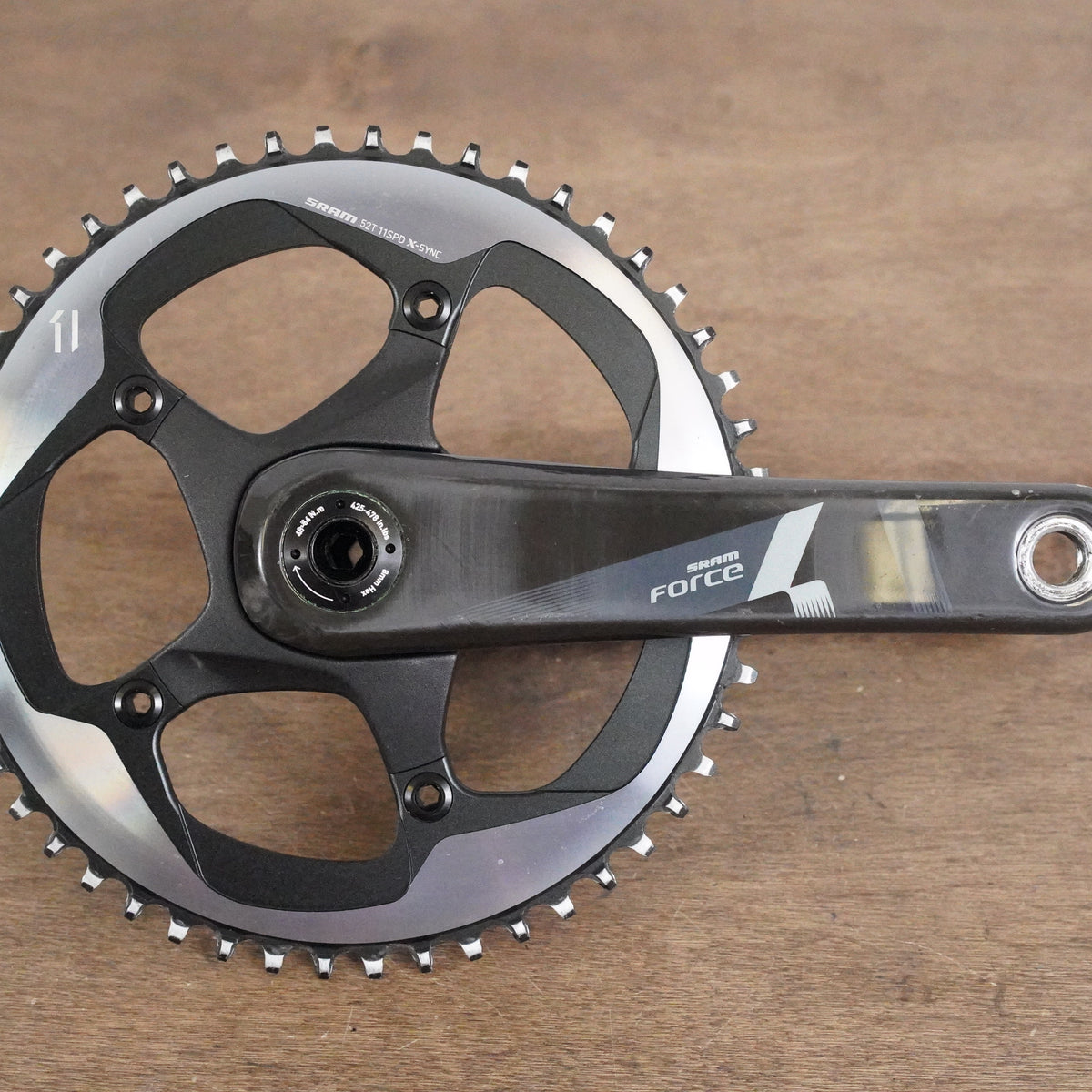 175mm 52T 1x BB30 SRAM Force 22 11 Speed Road Crankset – Elevate Cycling