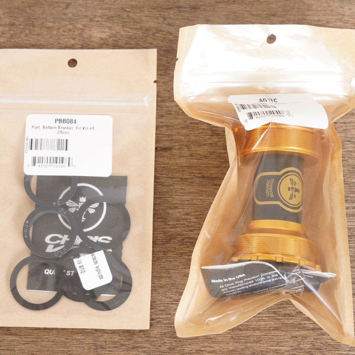 NEW Chris King Ceramic T47A Cervelo BBright Threaded 24mm Shimano Bott ...