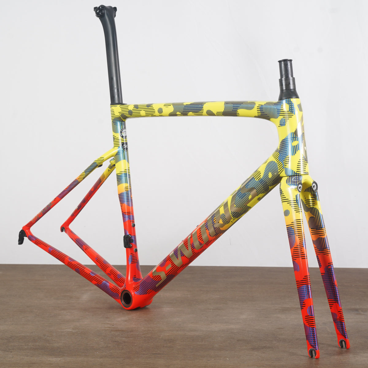 56cm Specialized S-WORKS Tarmac SL6 Carbon Rim Brake Road Frameset ...