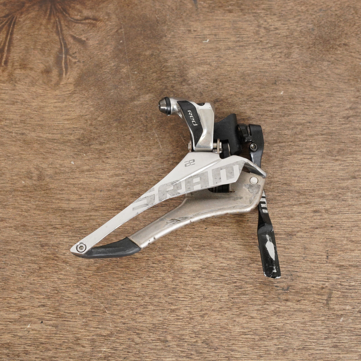 SRAM Red 22 YAW Mechanical Braze-On Front Derailleur + Chain Catcher ...