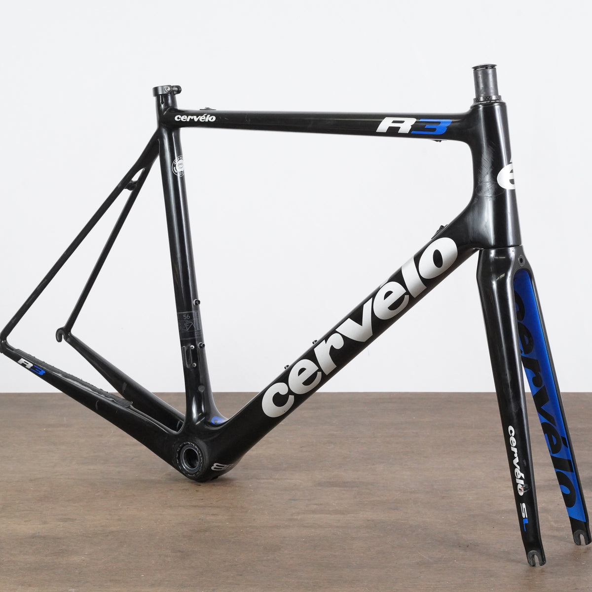 56cm Cervelo R3 Carbon Rim Brake Road Frameset – Elevate Cycling