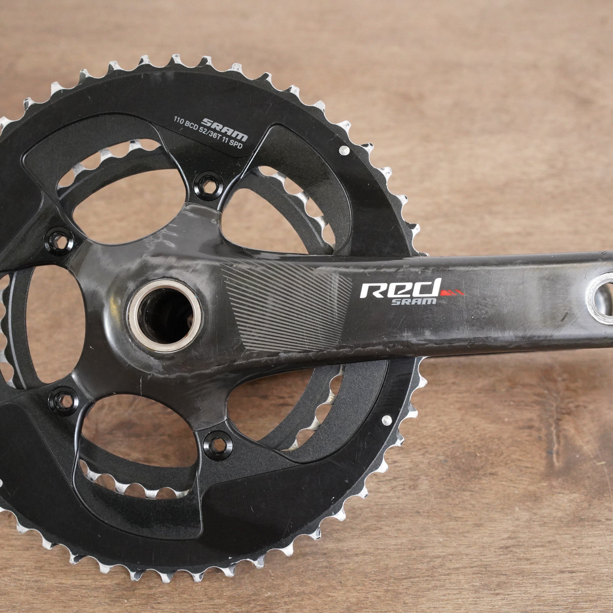 172.5mm 52/36T GXP SRAM Red 22 Stages Power Meter Carbon Crankset ...