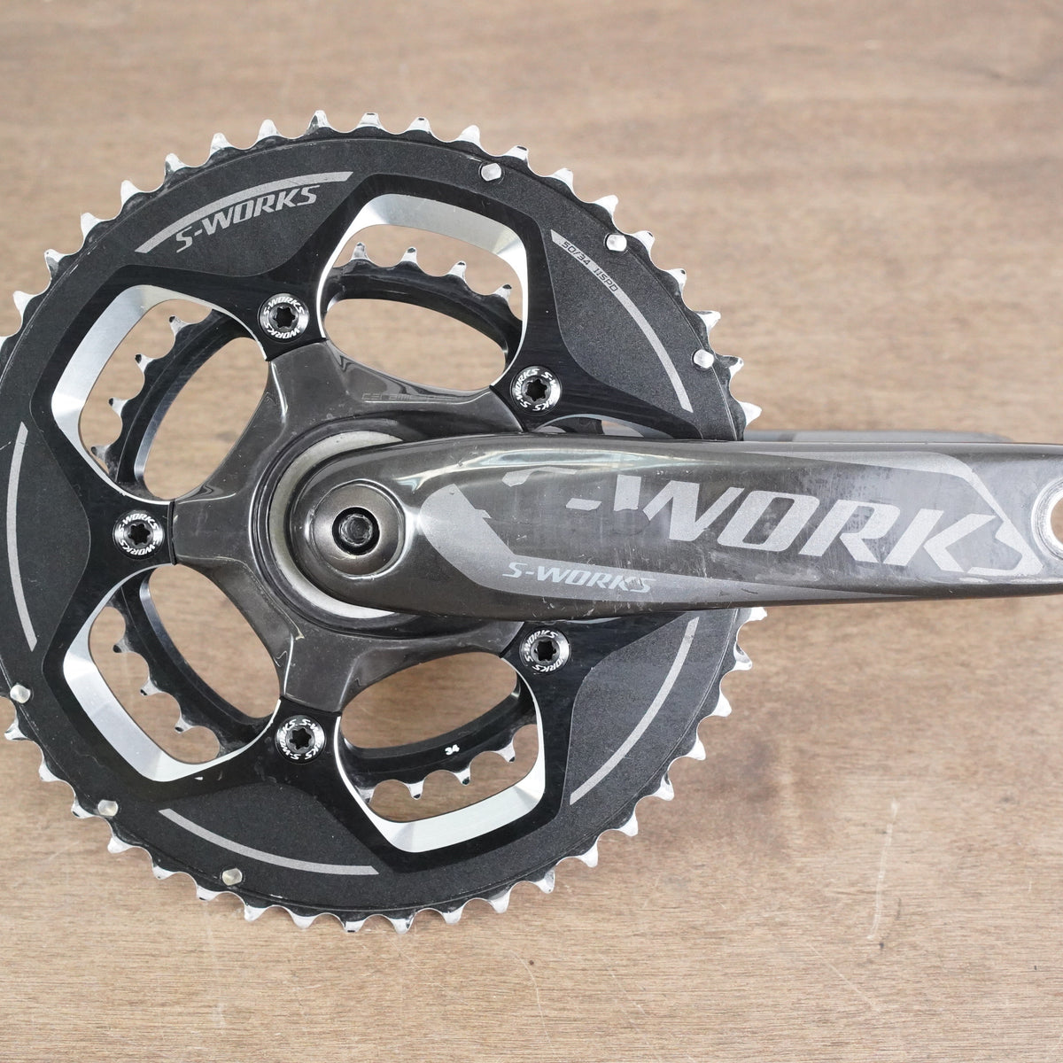 172.5mm 50/34T BB30 Specialized S-WORKS Carbon Road Crankset – Elevate ...