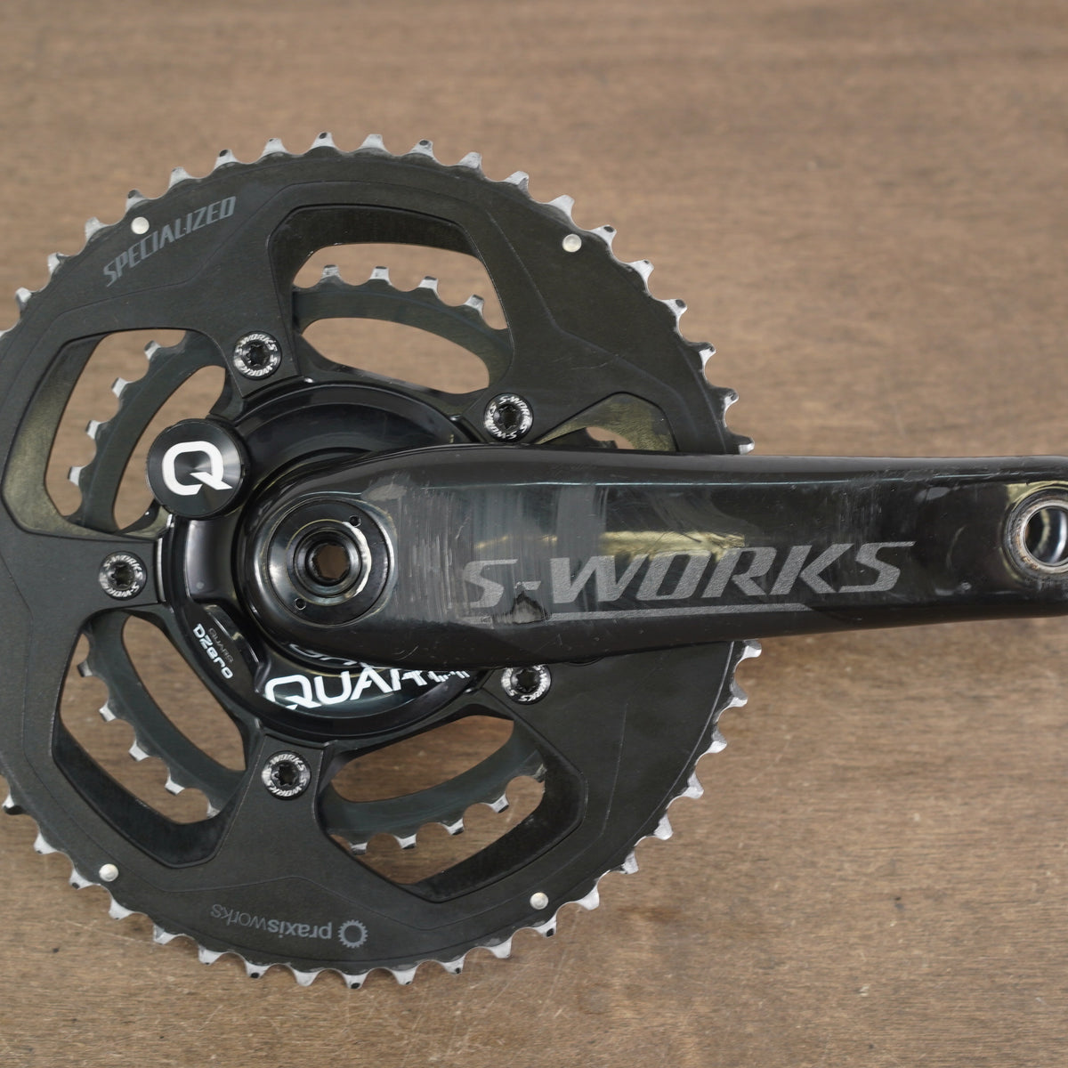 172.5mm 52/36T BB30 Specialized S-WORKS Quarq DZero Power Meter Carbon ...