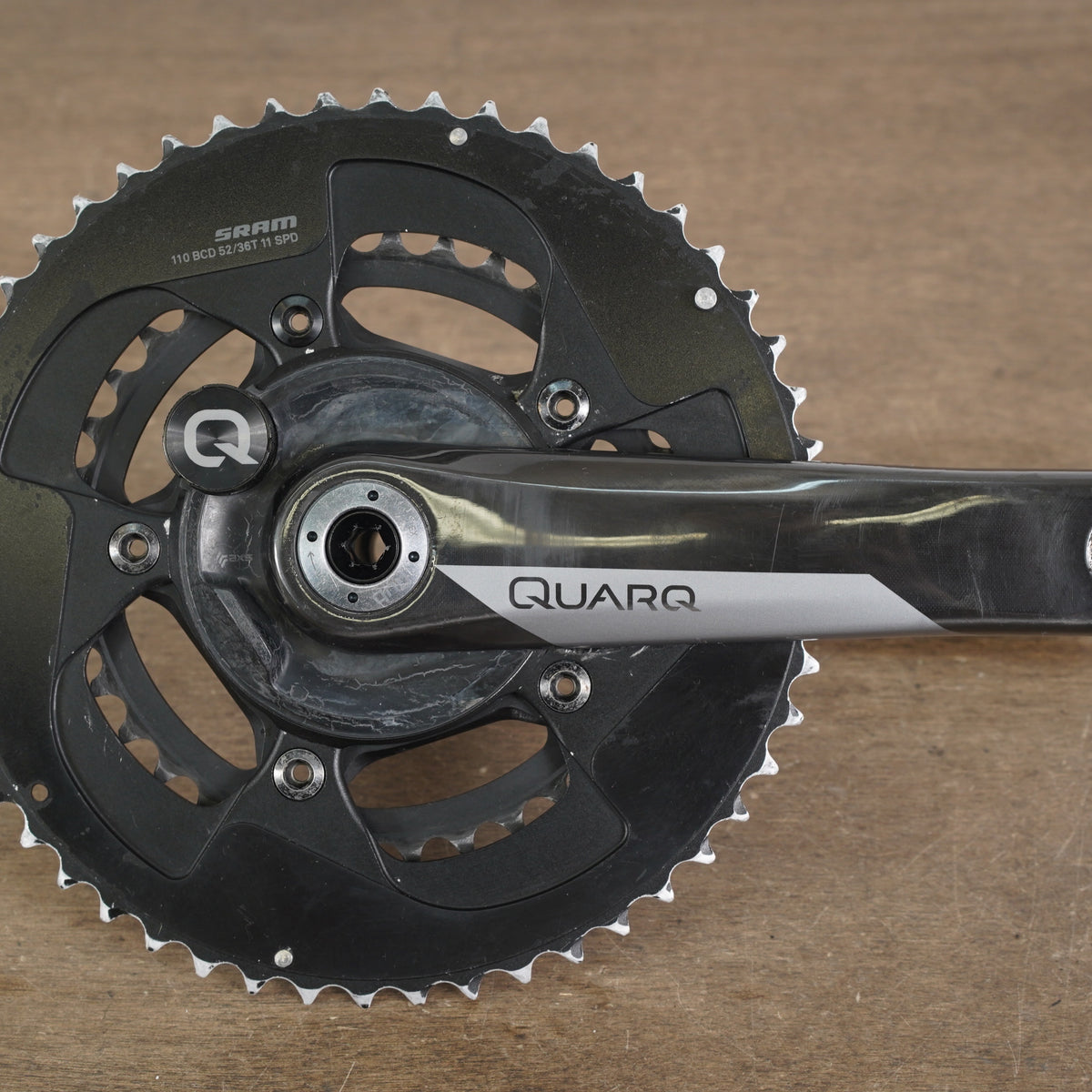 170mm 52/36T DUB Quarq DZero Power Meter Road Crankset – Elevate Cycling