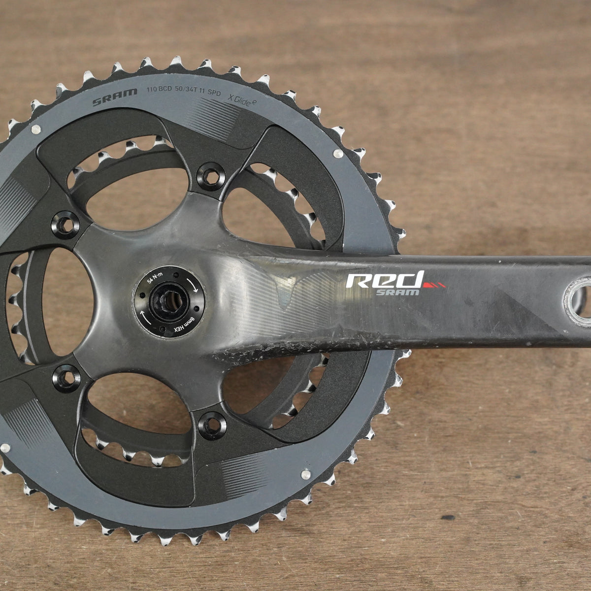 170mm 50/34T BB30 SRAM Red 22 Carbon Crankset – Elevate Cycling