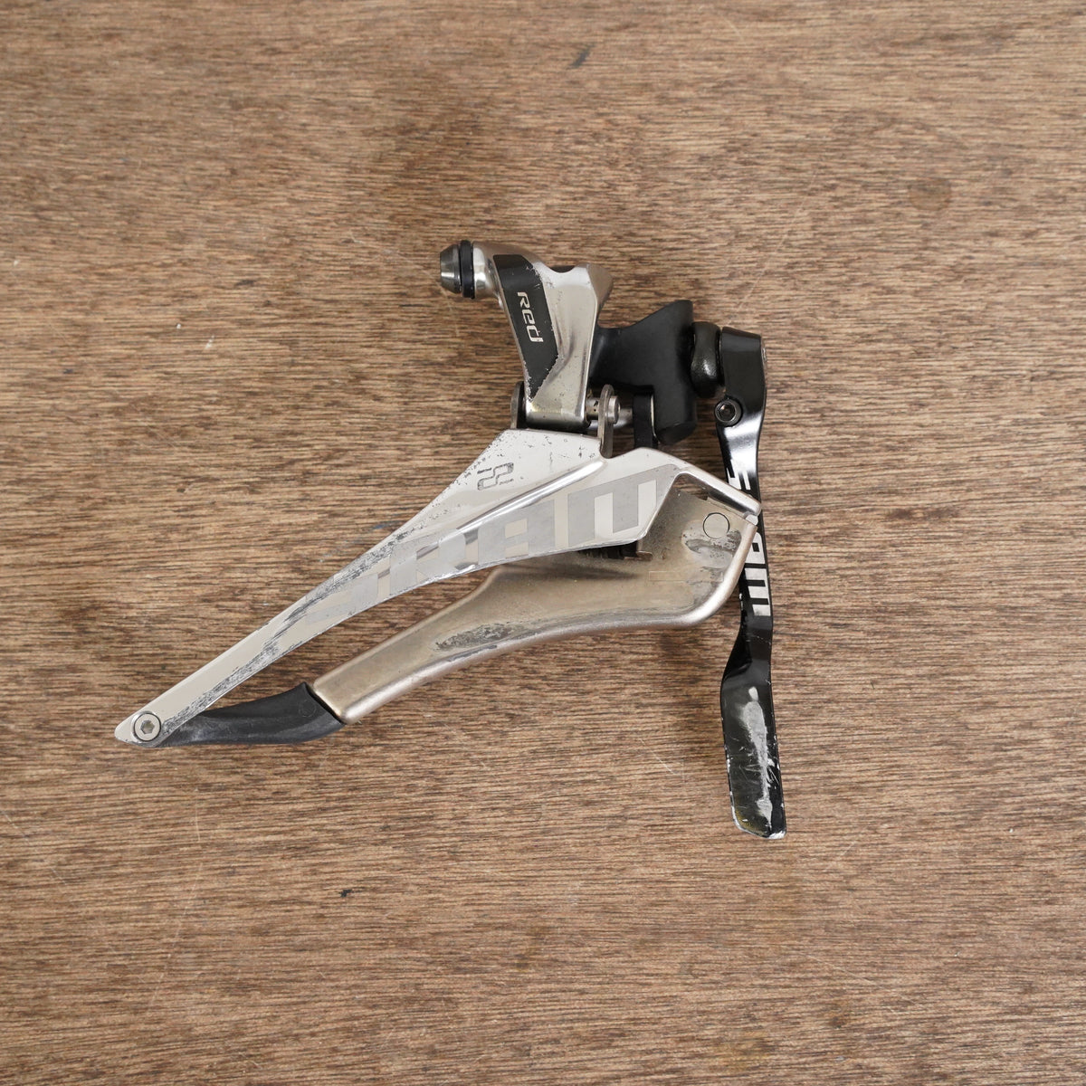 SRAM Red 22 YAW Mechanical Braze-On Front Derailleur + Chain Catcher ...