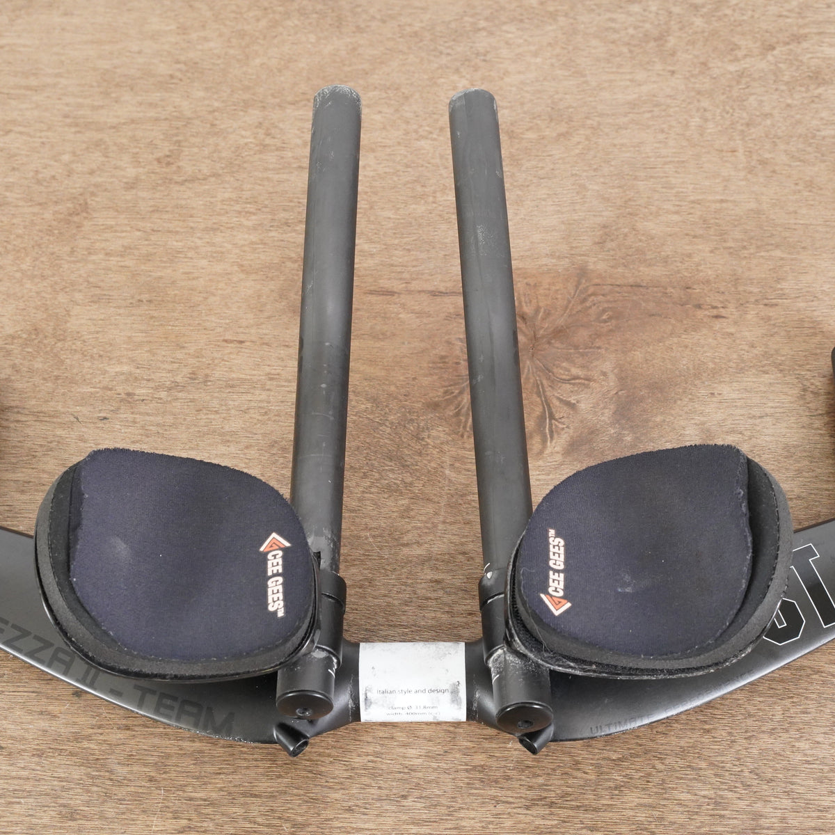 40cm 3T Brezza II Carbon Base Bar + Carbon 3T Extensions TT Triathlon ...