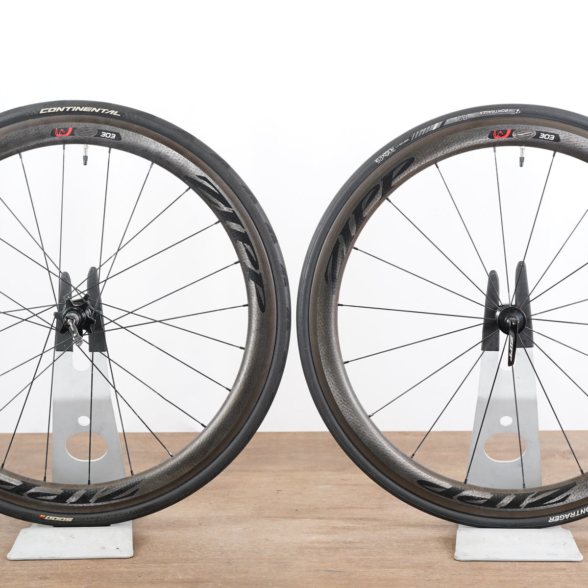 Zipp 303 Firecrest Carbon Clincher Rim Brake Road Wheelset Shimano/SRA ...