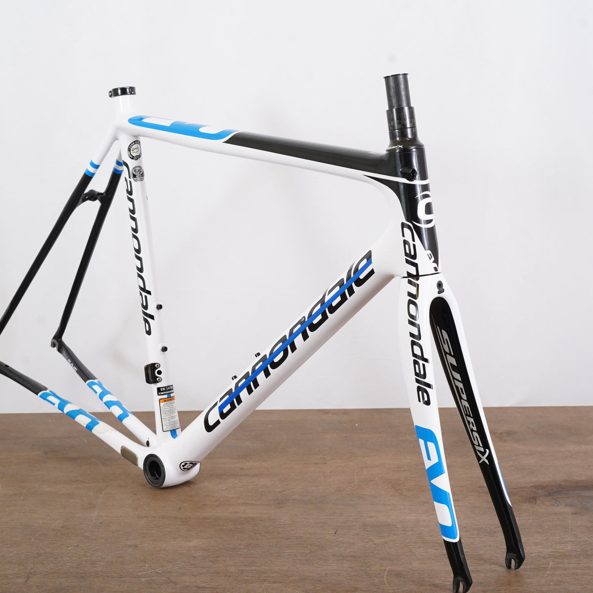 56cm Cannondale SuperSix EVO Di2 Carbon Rim Brake Frameset Super Six ...