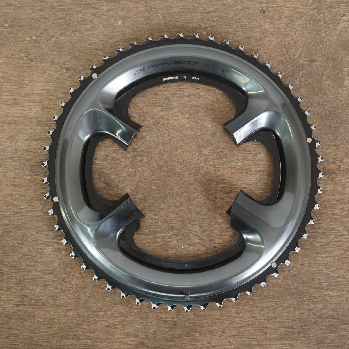 54/42T Shimano Dura-Ace FC-R9100 11 Speed Chainrings – Elevate Cycling