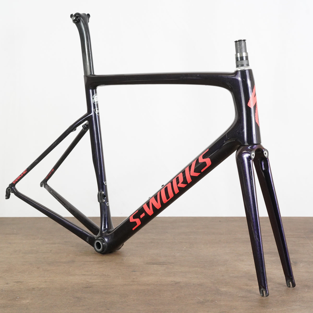 58cm Specialized S-WORKS Tarmac SL6 Carbon Rim Brake Road Frameset ...