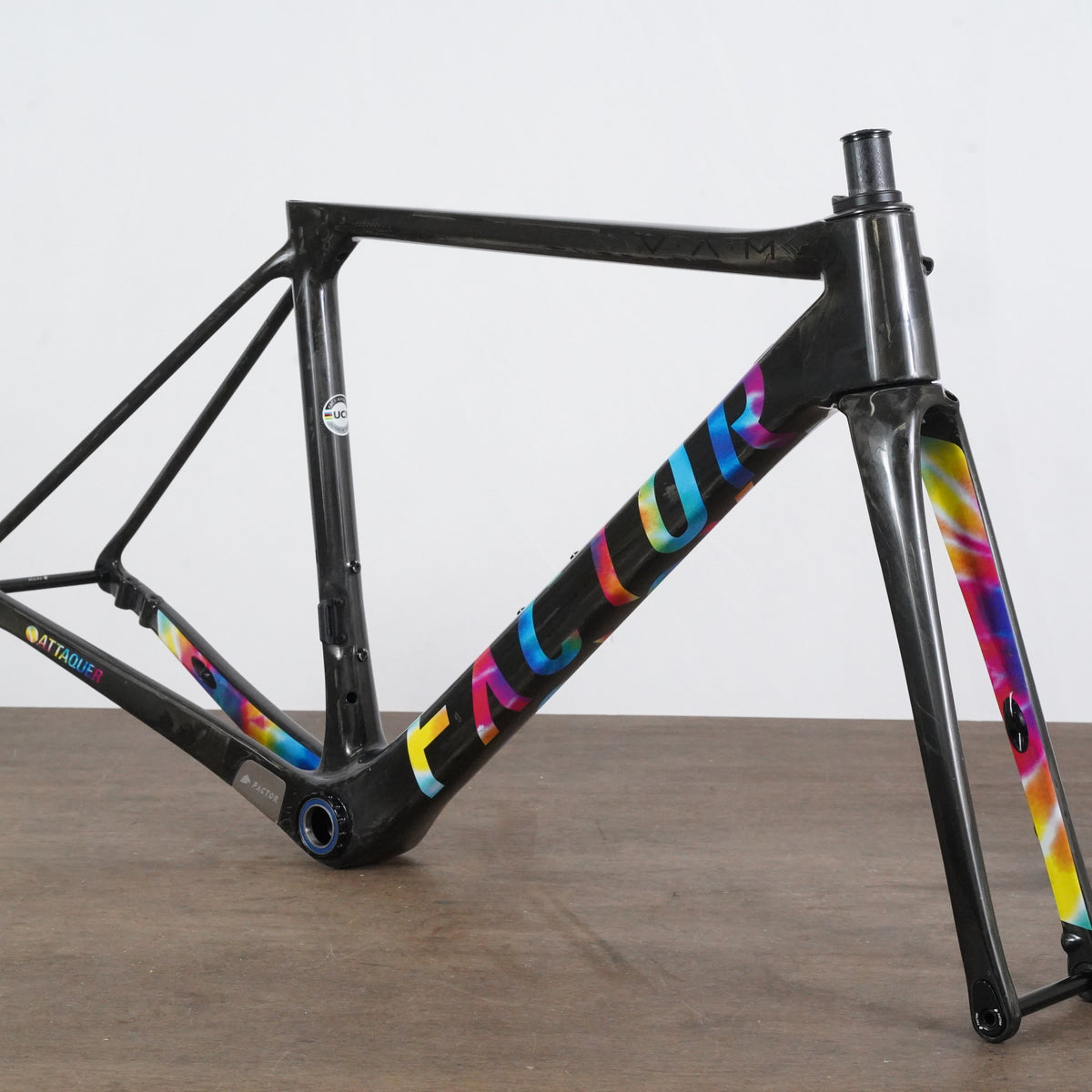 49cm Factor O2 VAM Attaquer Carbon Disc Brake Road Frameset – Elevate ...