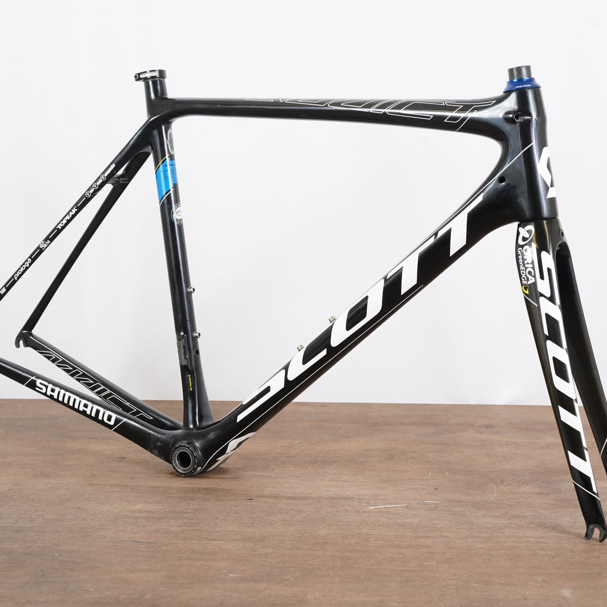 56cm Scott Addict Team Edition Carbon Rim Brake Road Frameset – Elevate ...