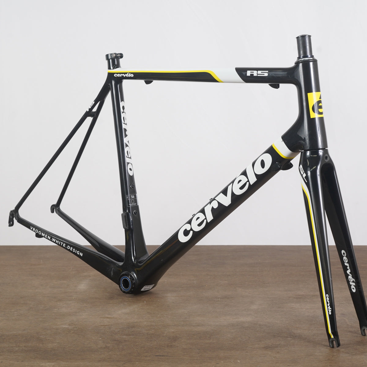 56cm Cervelo R5 Carbon Rim Brake Road Frameset – Elevate Cycling