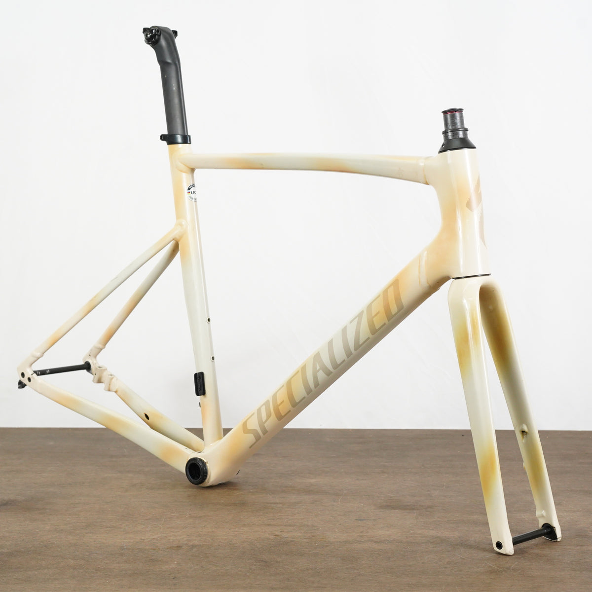 2022 58cm Specialized Allez Sprint Sand White Alloy Disc Brake Road Fr ...